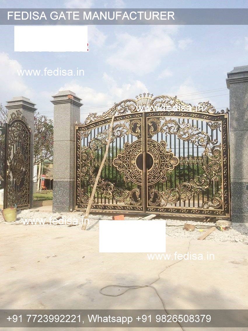 साधारण स्टील गेट डिज़ाइन सबसे सस्ता गेट डिज़ाइन लोहे का मेन गेट डिज़ाइन ...