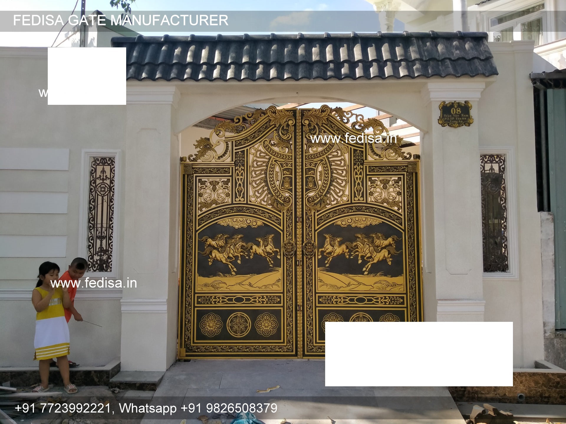 घरों के लिए फ्रंट गेट डिजाइन लेजर कटिंग गेट डिजाइन मूल्य बाहरी गेट ...