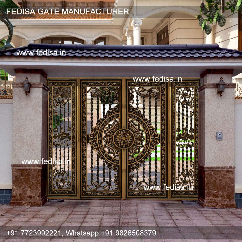 फ्रंट गेट डिजाइन गढ़ा लौह डिजाइन कैटलॉग स्टील डिजैन पीवीसी गेट डिजाइन ...