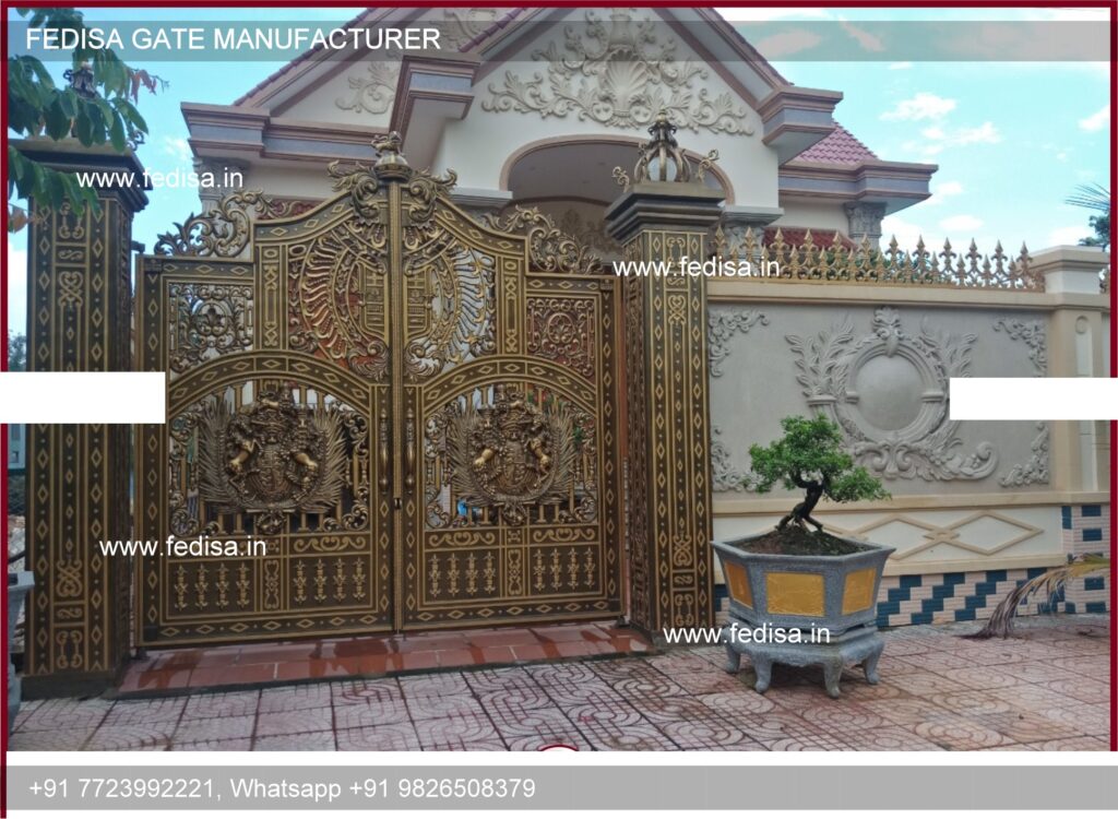 Fence Gate Design Lightweight Main Gate Design Tube Gate Design Box ...