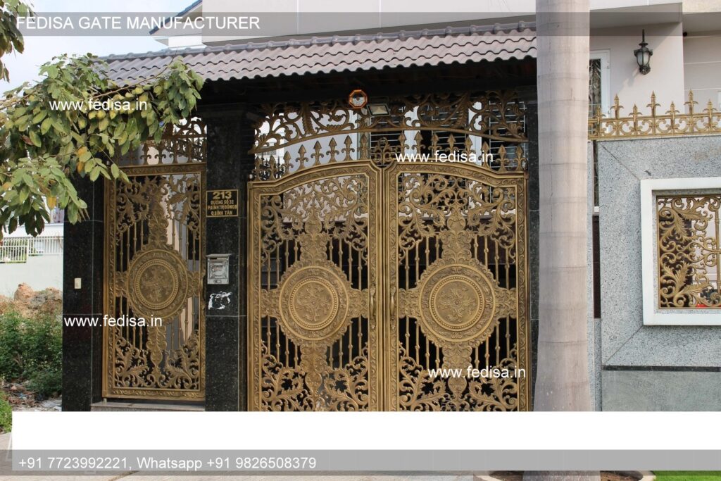 Single Gate Design Metal Main Gate Design Nice Gate Design Fancy Main ...