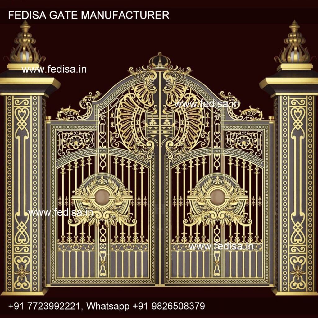 Front Gate Designs For Houses Laser Cut Gate Panels Gate Design With ...