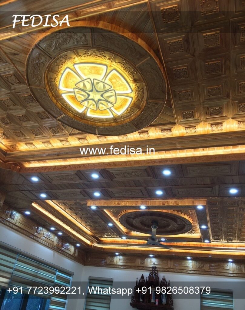 लकड़ी की छत, बच्चों के बेडरूम की छत डिजाइन सर्कल छत डिजाइन सर्कल झूठी ...