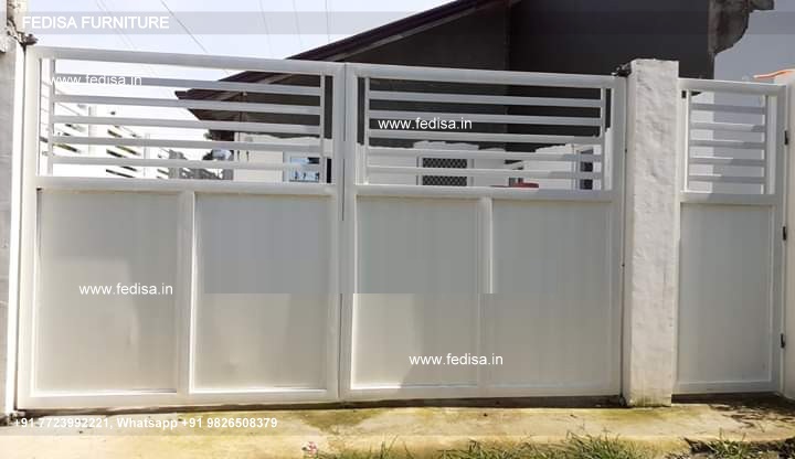 Folding Gate Design for Home Steel Single Door Gate Design Door Design ...