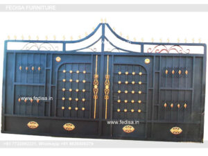 New gate design 3553 store gate design front wall grill design steel ...
